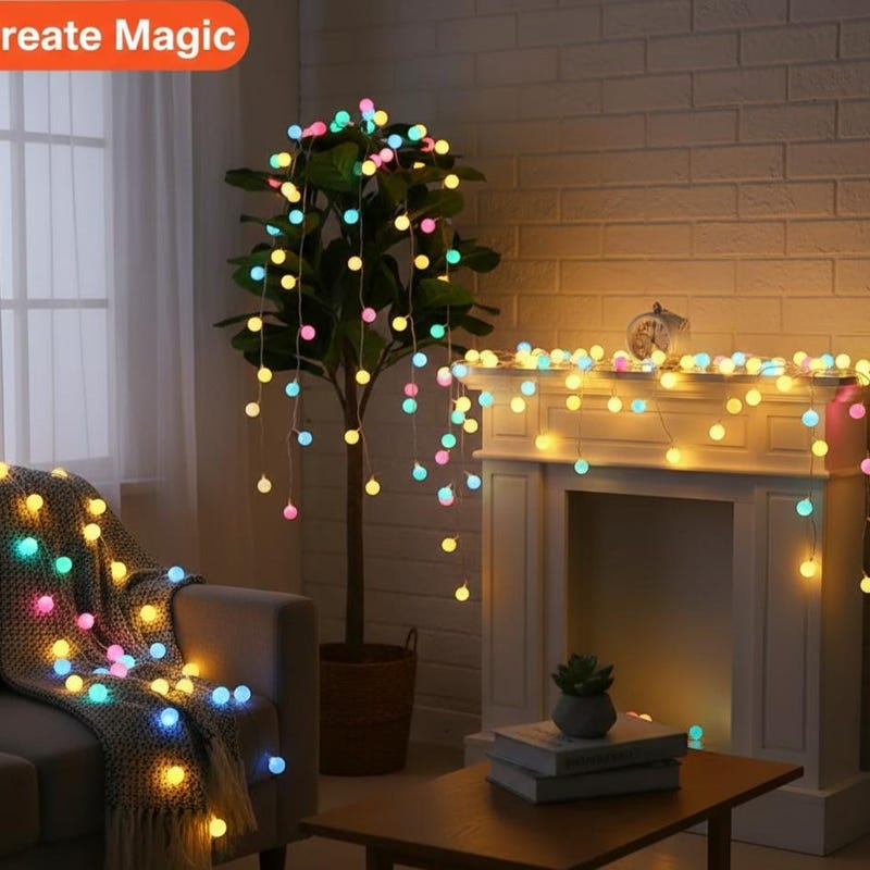 Indoor Colored Lights - Etsy