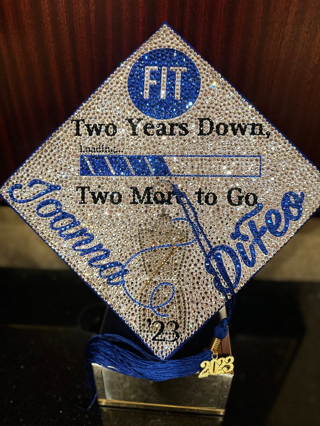 GRADUATION CAP Bedazzled in Crystals!!! - Etsy