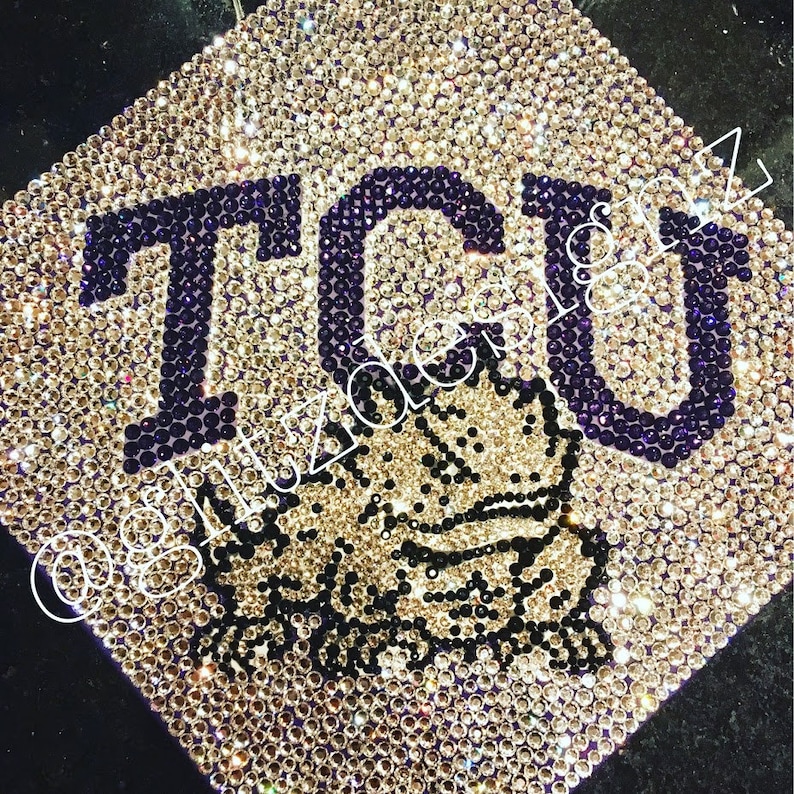 GRADUATION CAP Bedazzled in Crystals!!! - Etsy