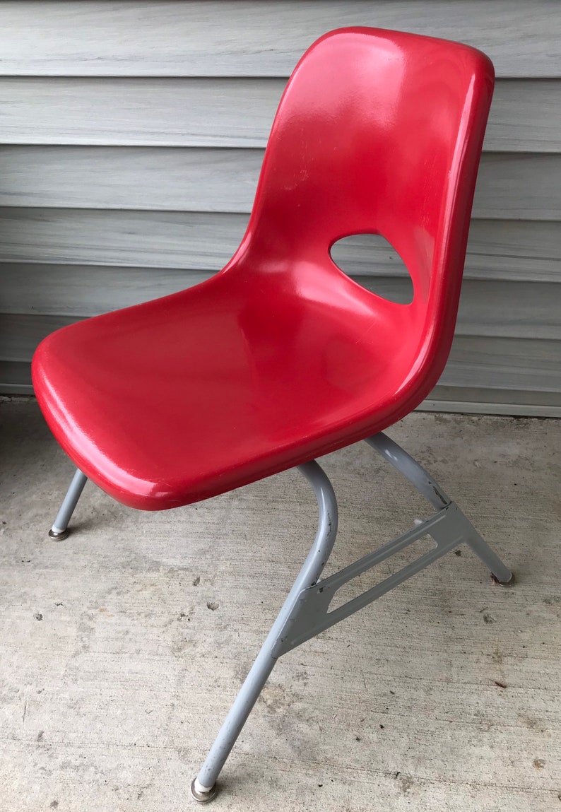 Vintage Shell Chair Toddler Preschool Size Krueger | Etsy