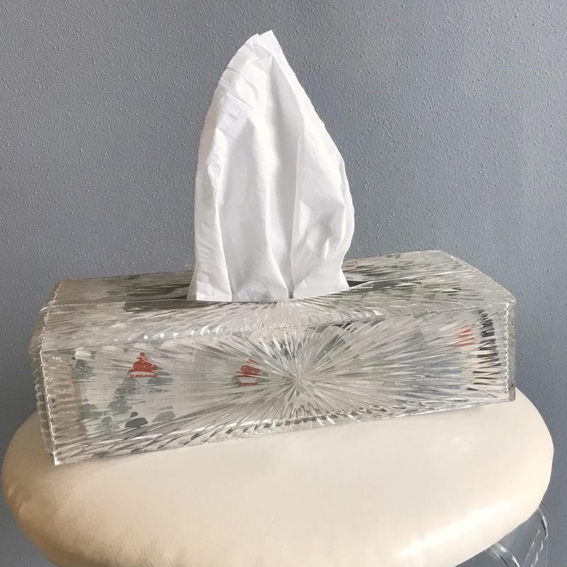 Stained Glass Tissue Box - Etsy