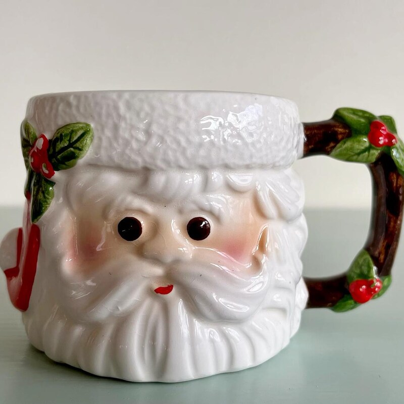 Large Santa Mug - Etsy