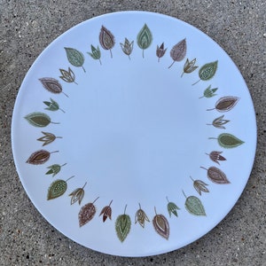 Vintage Melmac Plates 7 Branchell Aztec Sage Green Dinner - Etsy