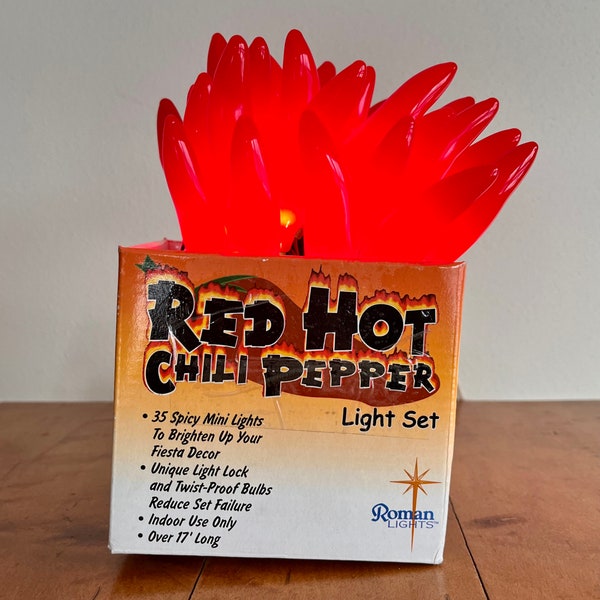 Chili Lights String - Etsy