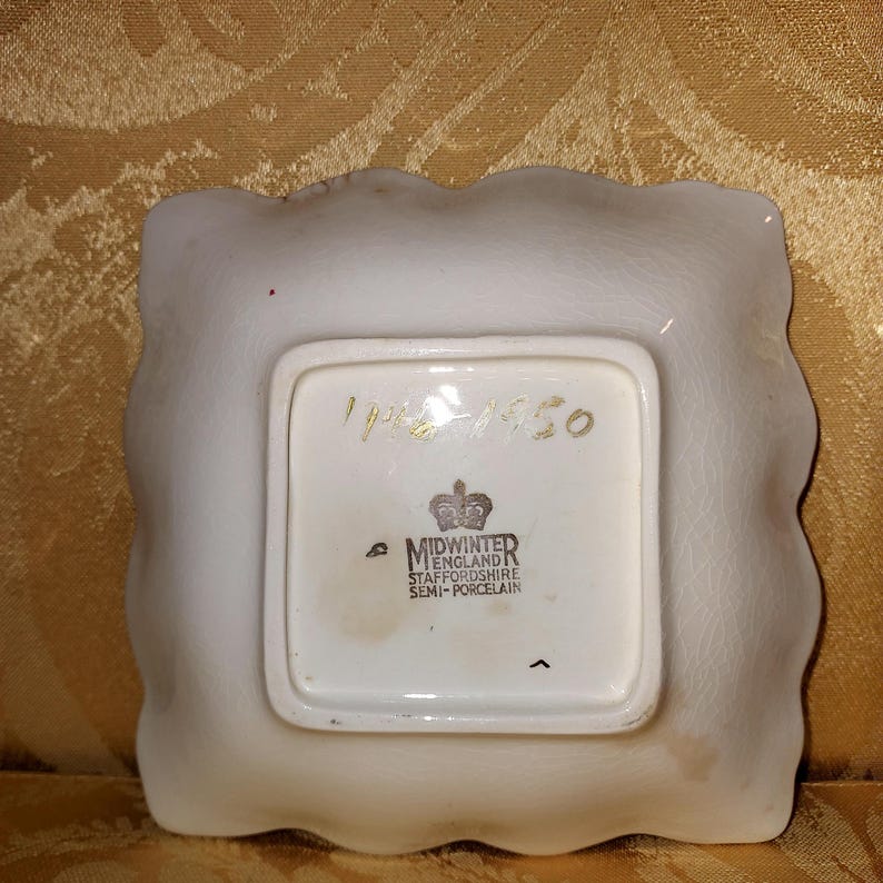 Midwinter Semi-porcelain Decor - Etsy