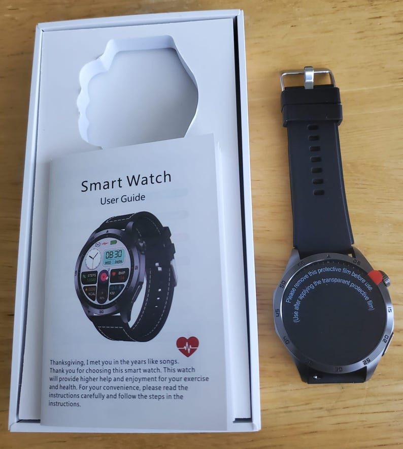 No-finger-prick Blood Glucose Smartwatch Non-invasive Glucose Monitor ...
