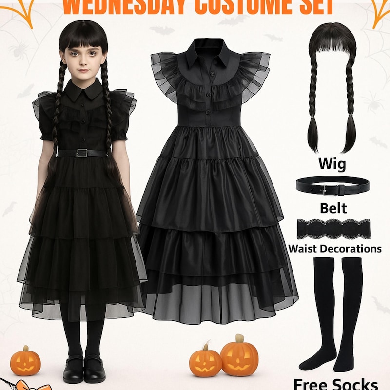 Wednesday Addams Prom Dress - Etsy