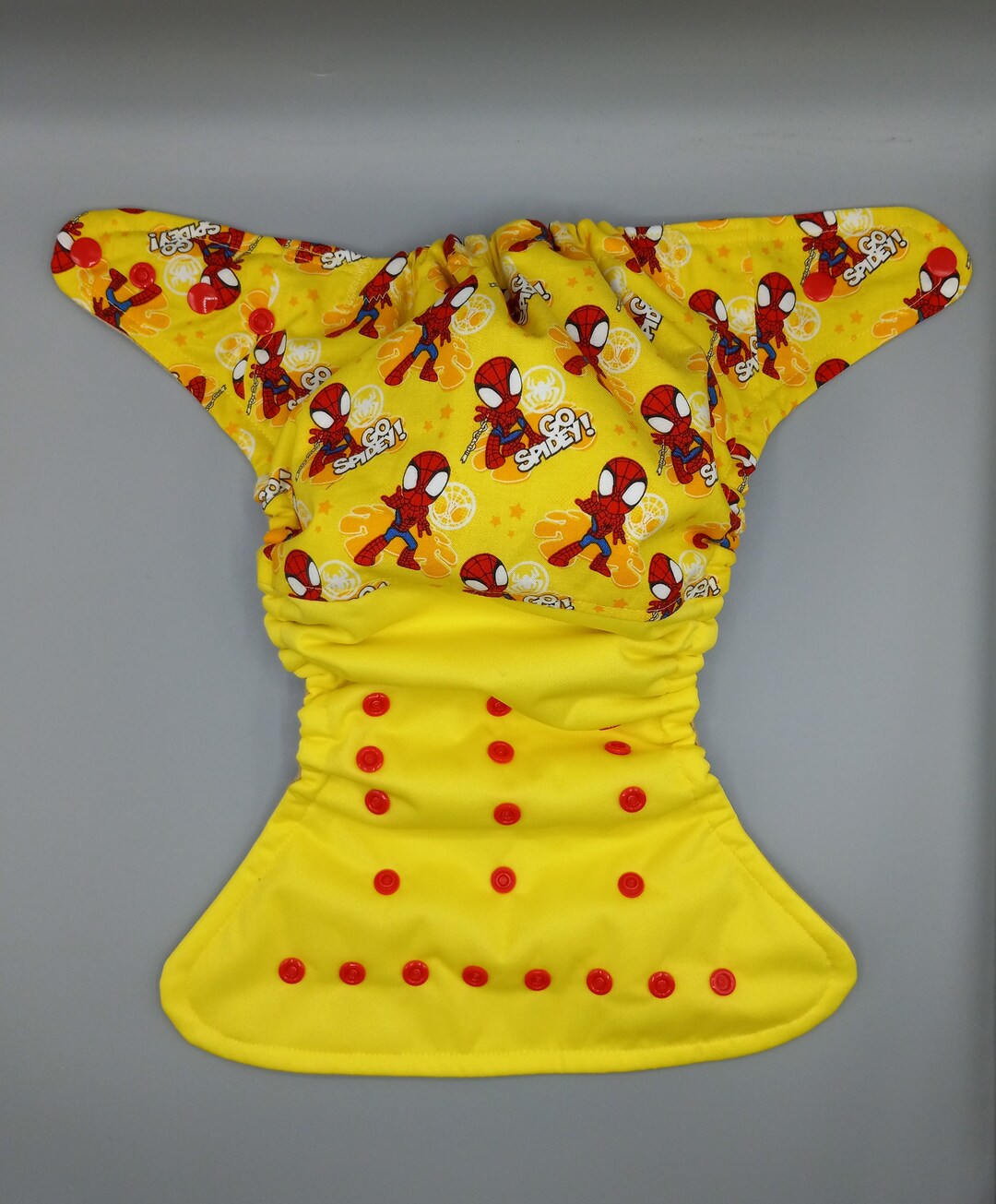 Cloth Diaper Sassycloth One Size Pocket Diaper With Spiderman Cotton ...