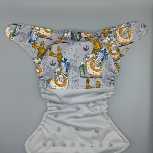 Cloth Diaper Sassycloth One Size Pocket Diaper With Spiderman - Etsy