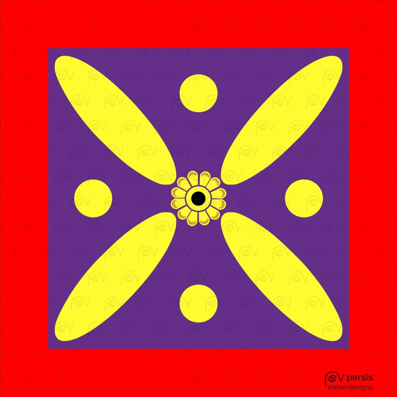 Derafsh Kaviani SVG | Persian Flag | SVG File for Cricut & Silhouette ...