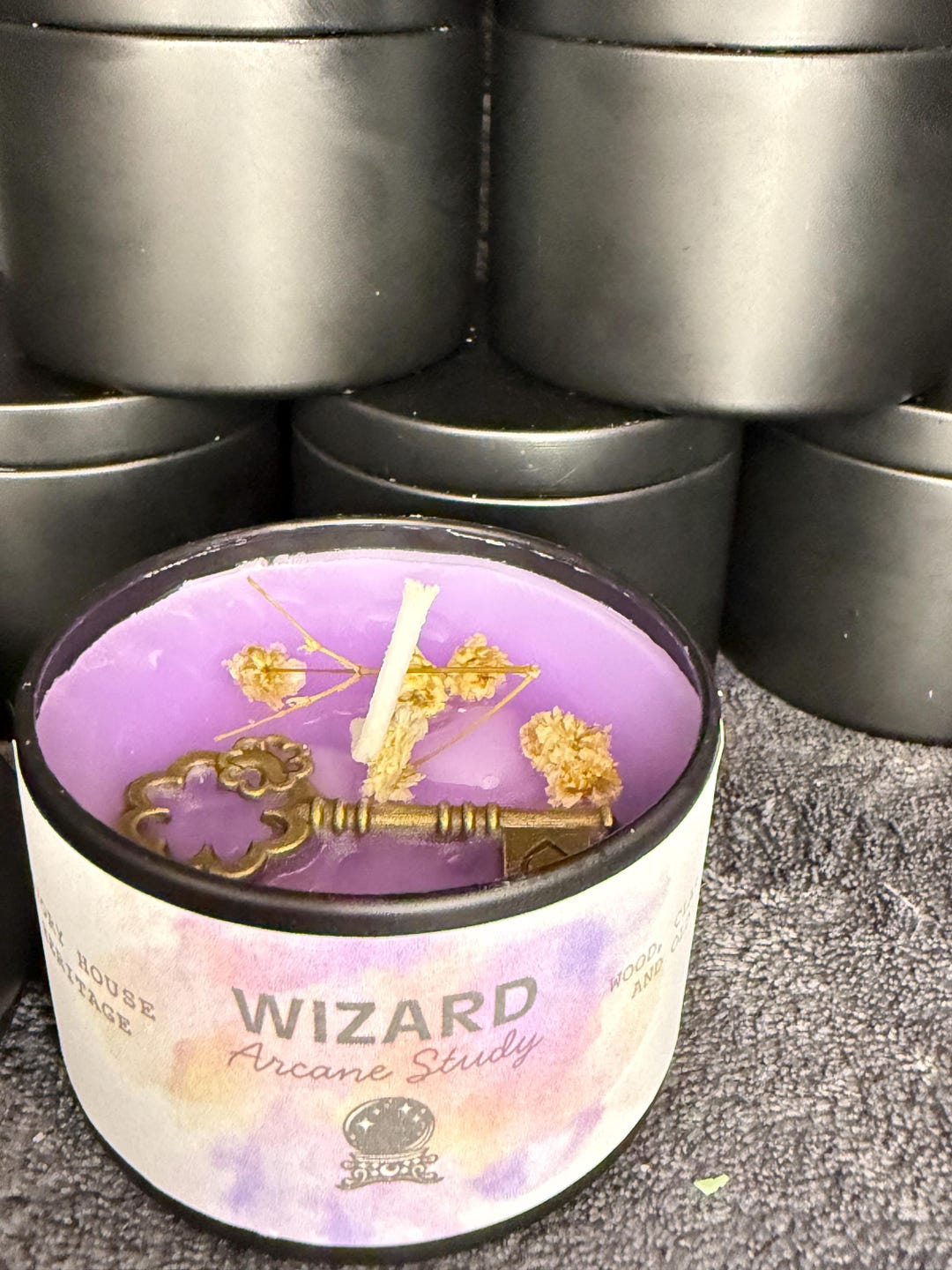 Wizard Arcane Study Candle - Etsy