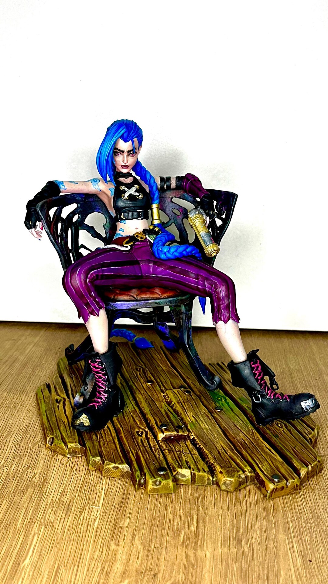 Jinx Arcane Figure 3D - Etsy