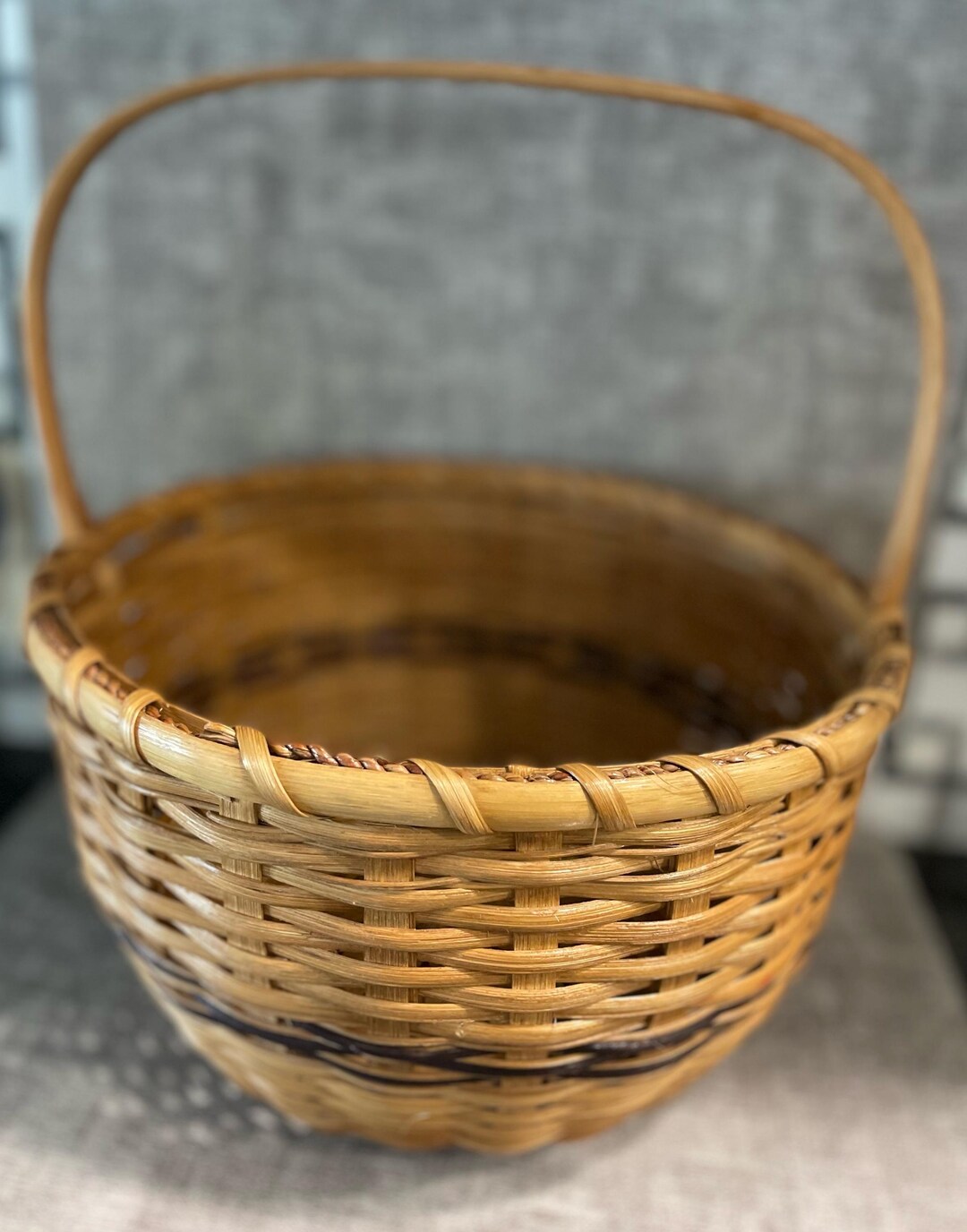 Large Apple Basket. - Etsy