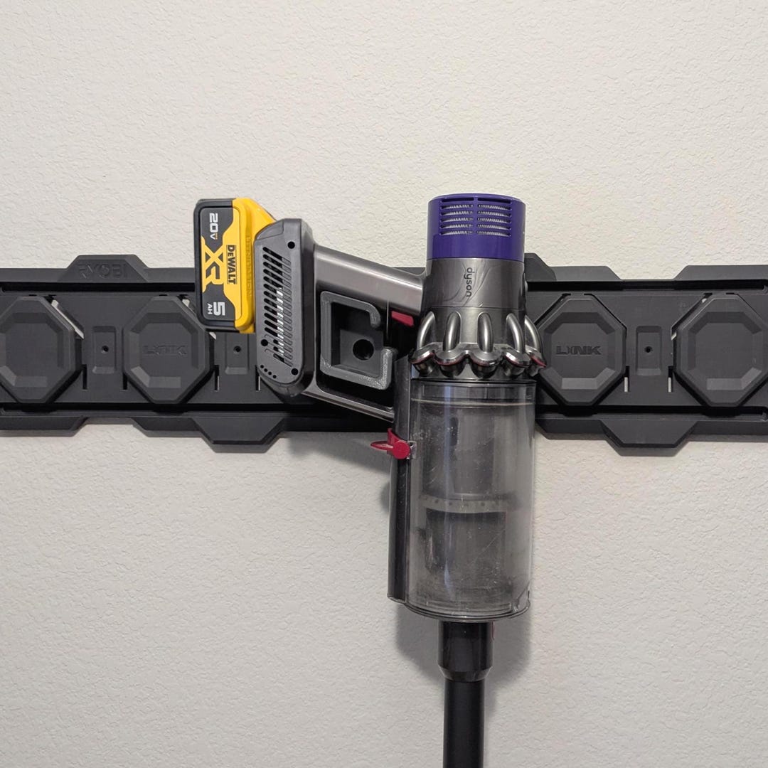 Dyson V6 V7 V8 V10 V11 Side Wall Mount for Ryobi LINK Rail - Etsy