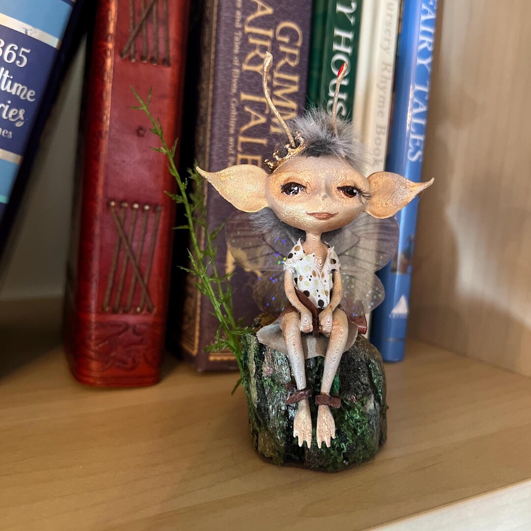 Hand-painted Fairy Figure: Fizzwick Tangletoes, 3D Printed Faerie - Etsy