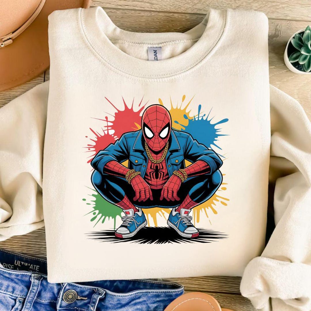 Superhero PNG | Spidey Hero Splash Png | Kid Superhero Png for ...