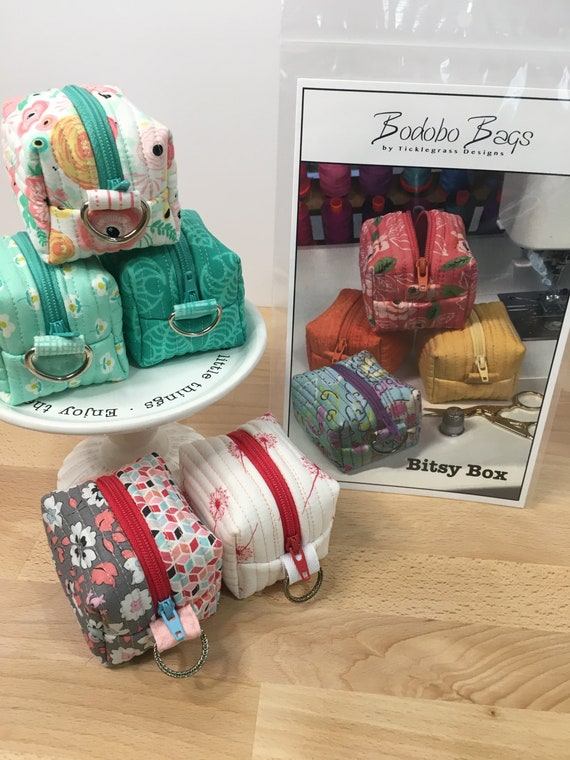 Bitsy Box Sewing Pattern - Etsy