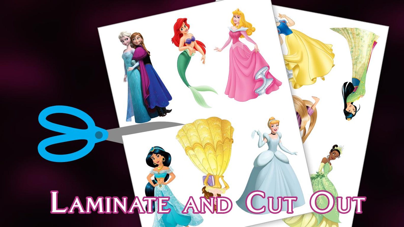 Disney Princesses Scavenger Hunt for Kids Birthday Party - Etsy