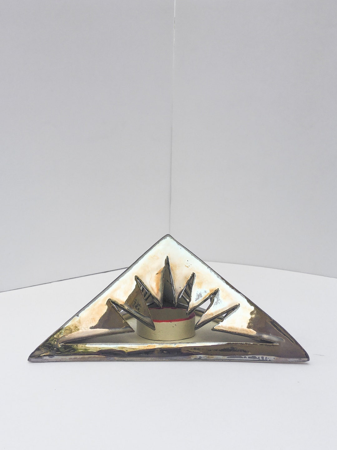 Fidget Toy Sun Pyramid & Red Hoop - Etsy