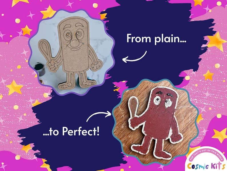 Italian Brainrot Tung Tung Tung Sahur Paint Your Own Kit - Etsy UK