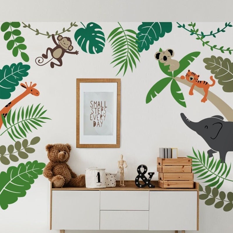 Jungle Wall Decals - Etsy UK
