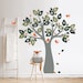 Educational Alphabet Tree Wall Decal – Removable Nursery Sticker for ...