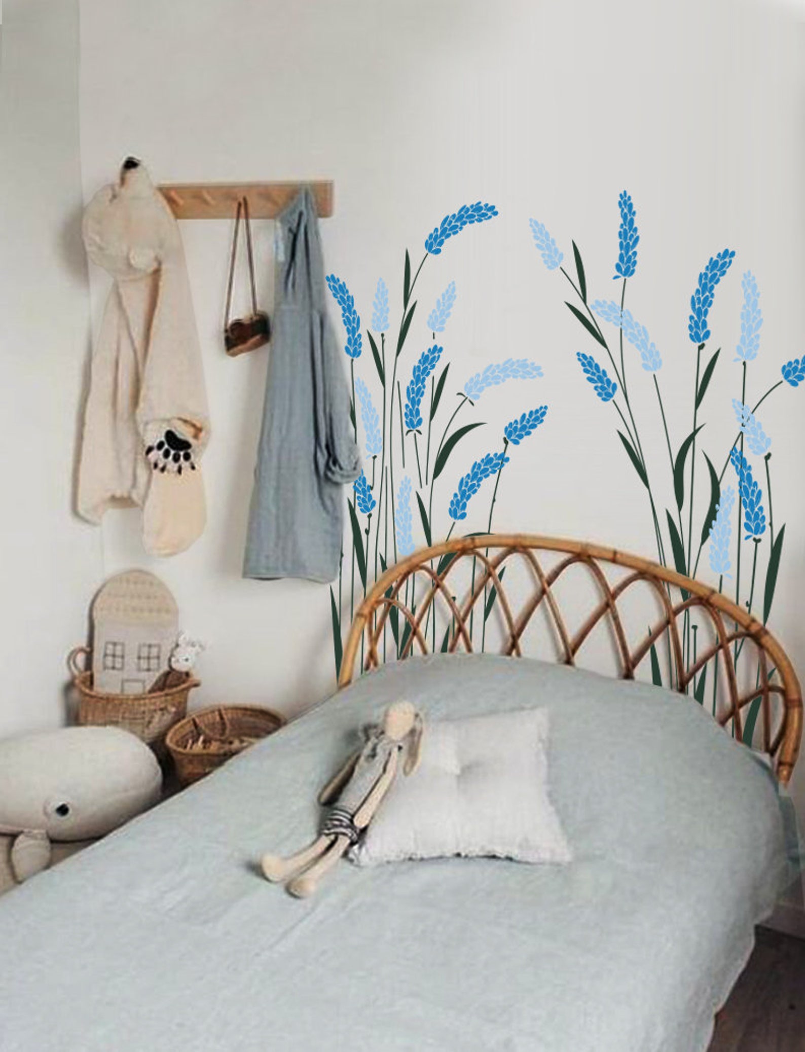 Lavenders Wall Decal | Etsy