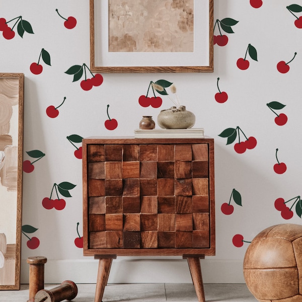 Cherry Wall Decals - Etsy