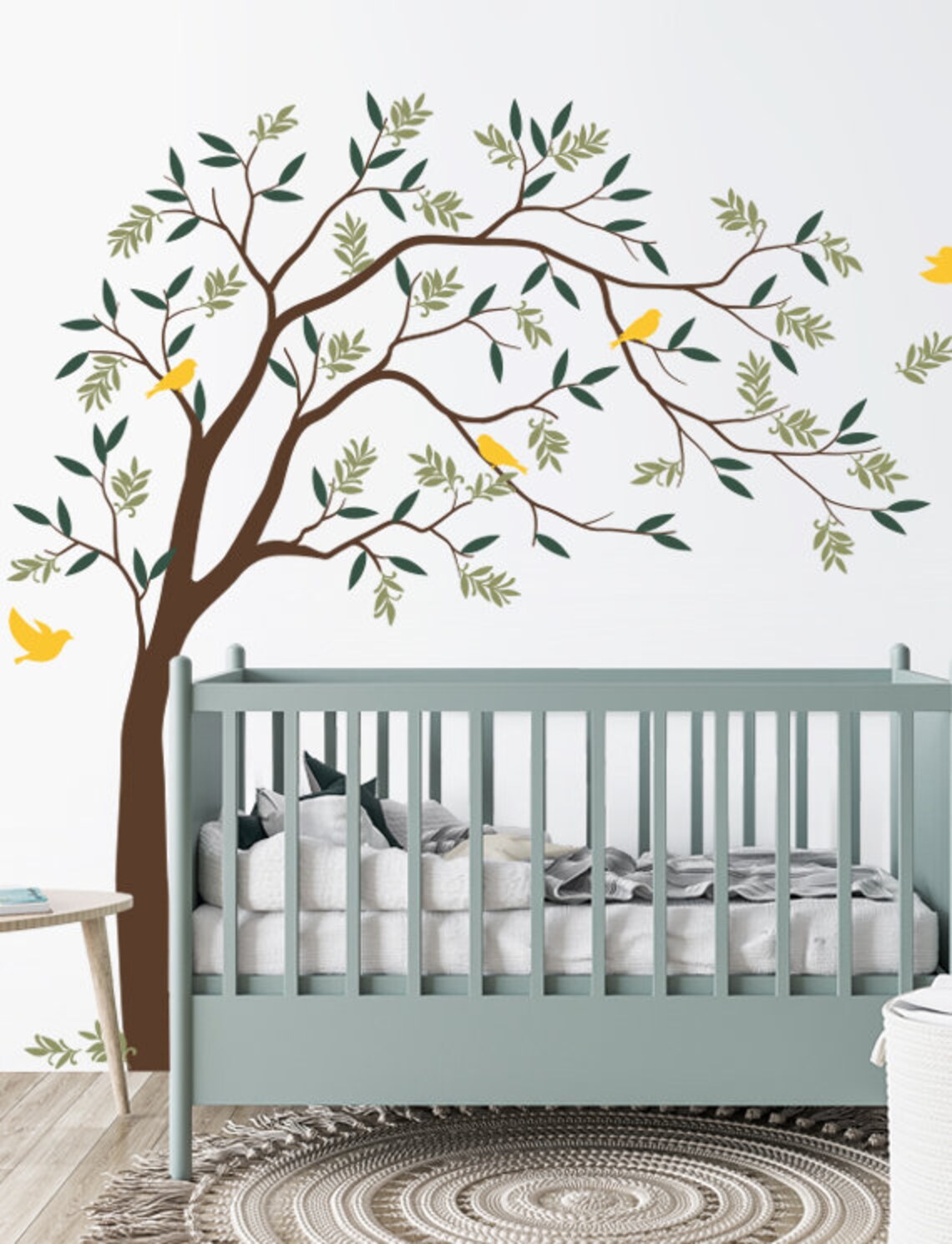 Spring Tree Wall Decal - Etsy