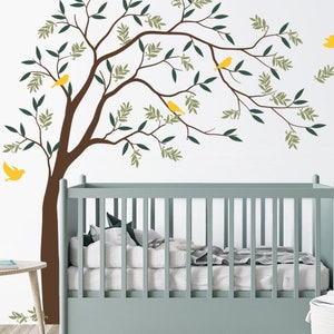 Spring Tree Wall Decal - Etsy