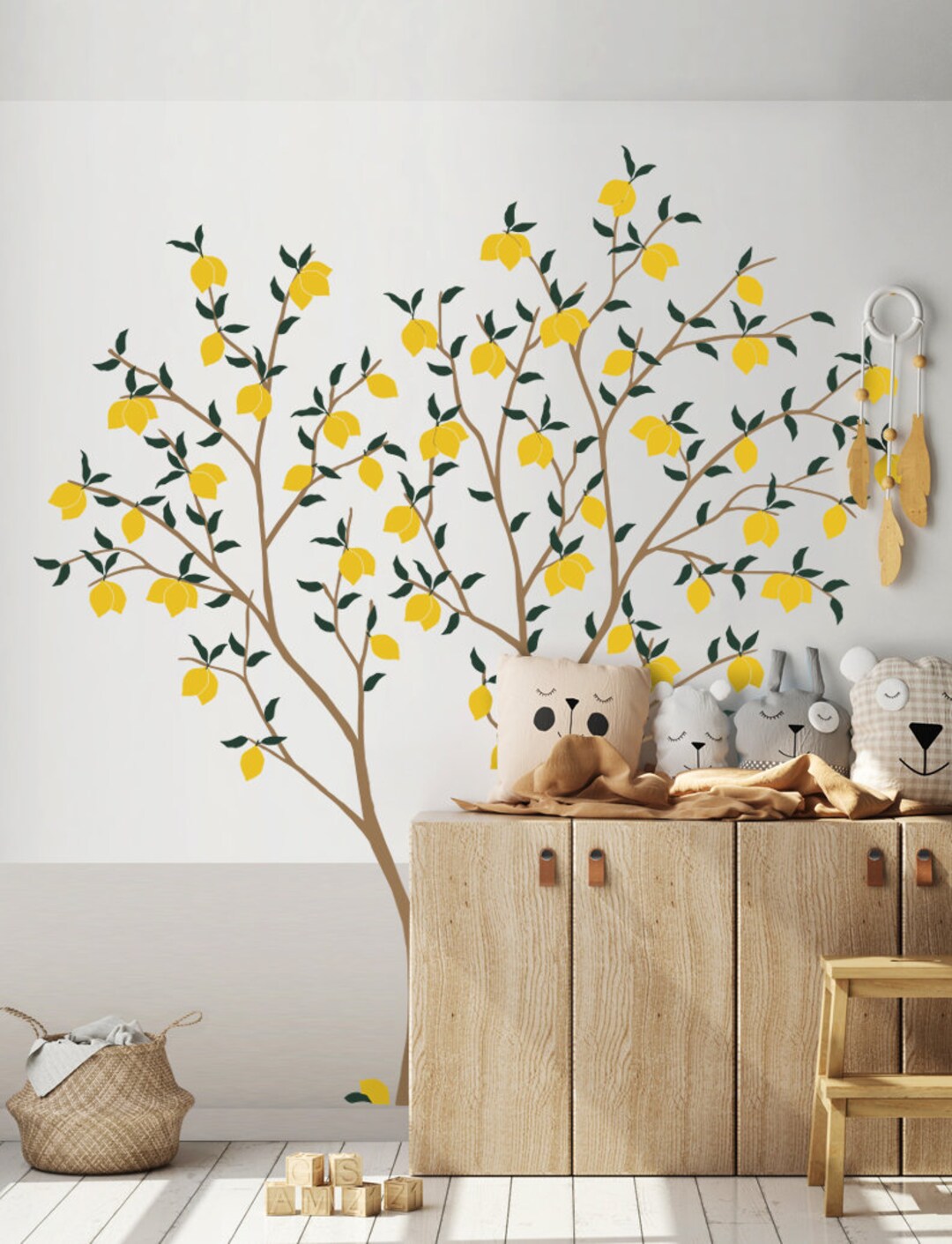 Lemon Trees II Wall Decal - Etsy