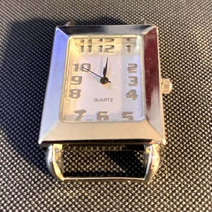 Silver With White Watch Face - Etsy