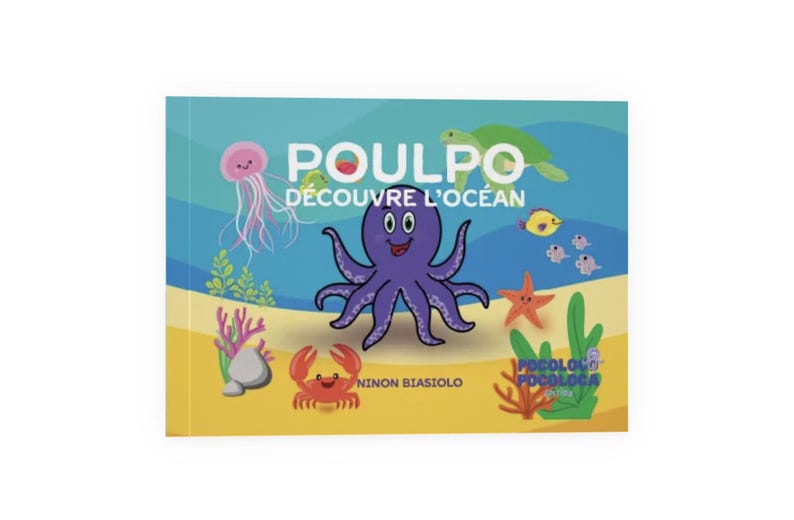 Poulpo Discovers the Ocean — Baby Book: Ocean and Marine Animals ...