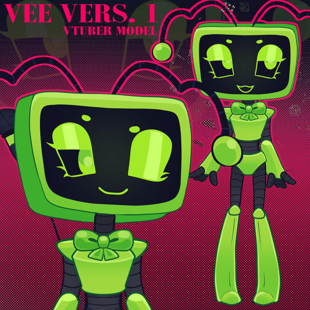 PREMADE VTUBER MODEL - Vee Dandys World - Etsy