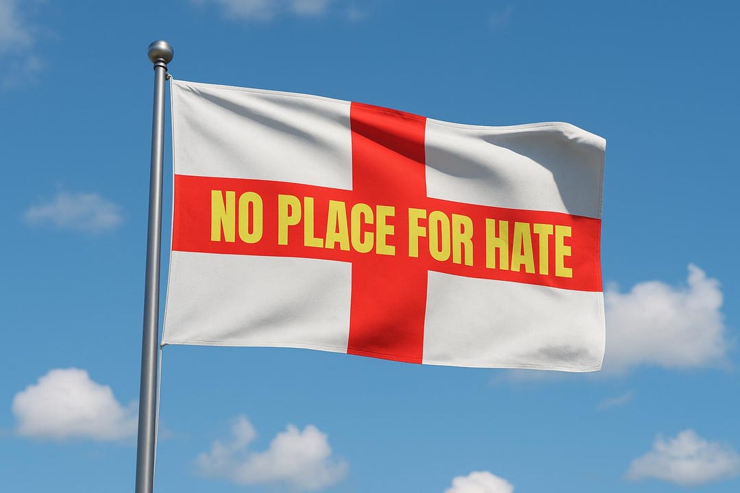 No Place for Hate - Flag - Etsy