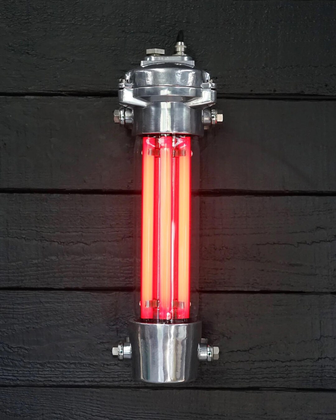 Original HMS Ark Royal Emergency Red Tube Light | Royal Navy Salvage ...