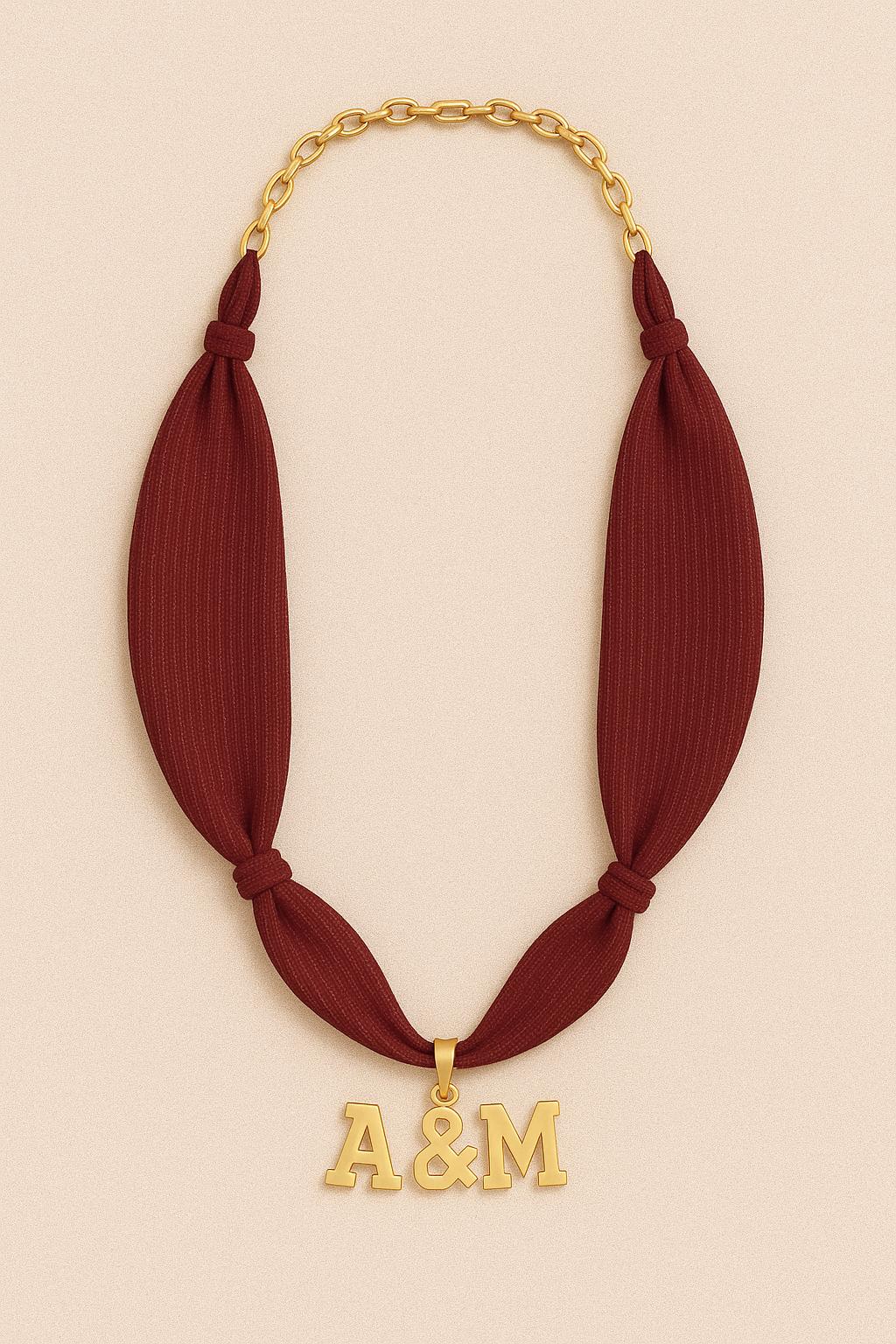 GAMEDAY SCARF NECKLACE! - Etsy