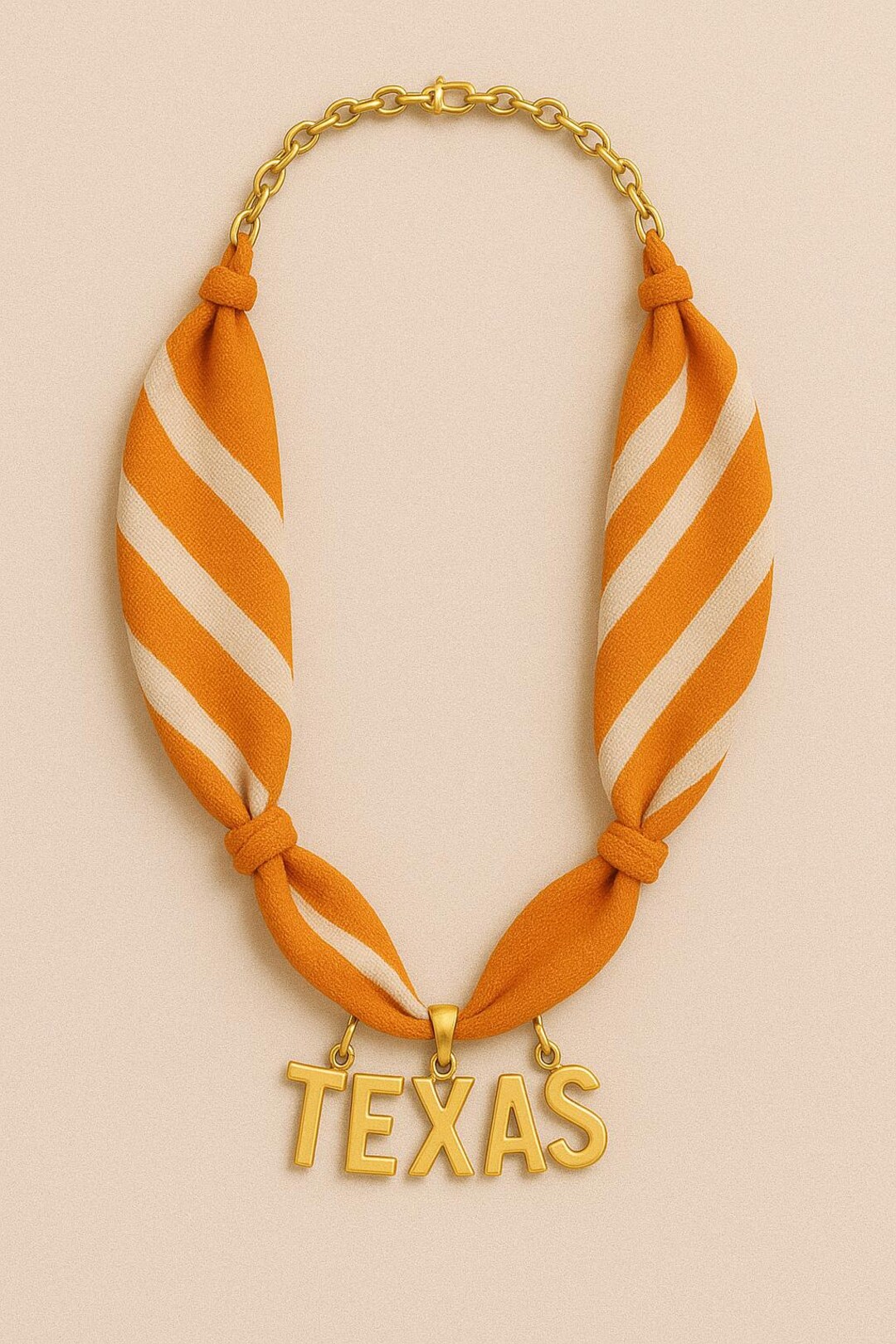 GAMEDAY SCARF NECKLACE! - Etsy
