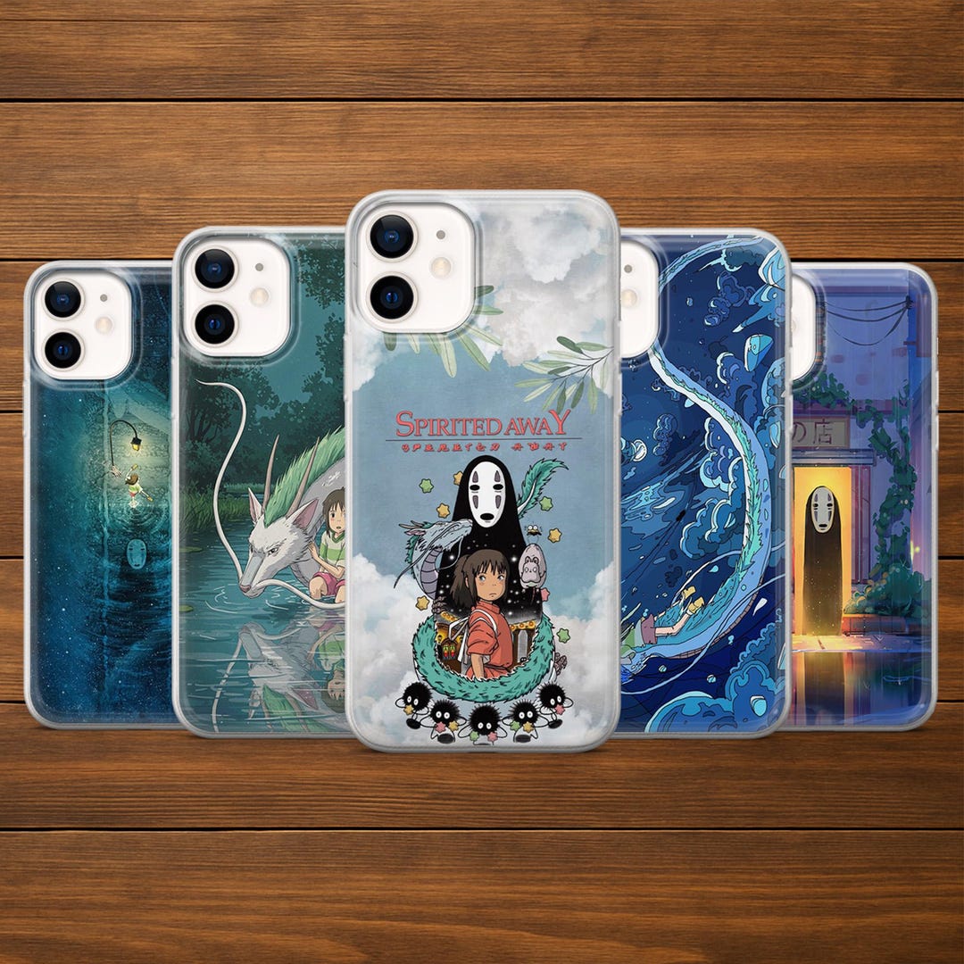 Spirited Away Phone Case Studio Ghibli Chihiro Cover for iPhone 17, 16 ...