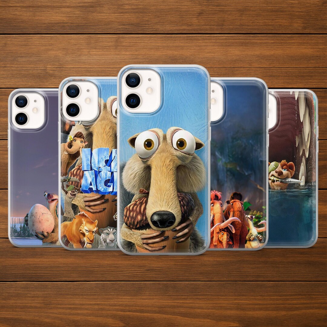 Ice Age Phone Case Sid Diego Cover for iPhone 17pro, 16, 15, 14, 13, 12 ...