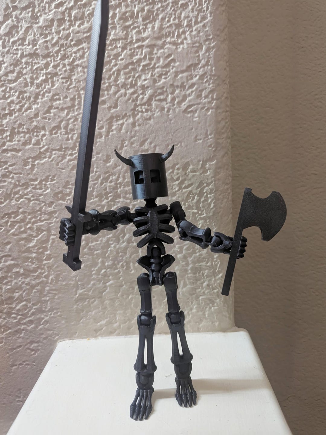 Skeleton Weapon Accessories | 3D Printed Shield & Weapons Set | Mini ...