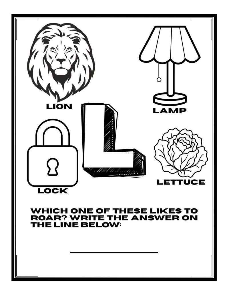 Learn Your Abcs Coloring Worksheets A-Z Coloring Pages Activity Book ...