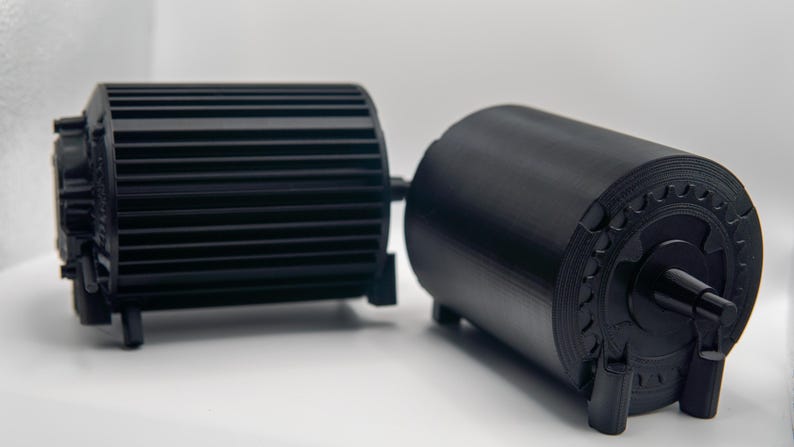 3D Printed QS90 Motor Model – for Razor / Electric Dirtbike Vehicle ...