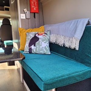 Camper Van Bench Cushions Made to Order - Van Beds - Pull Out ...