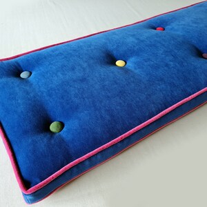 Luxury Kitchen Seat Cushions Made to Measure, Lots of Fabrics & Fills ...