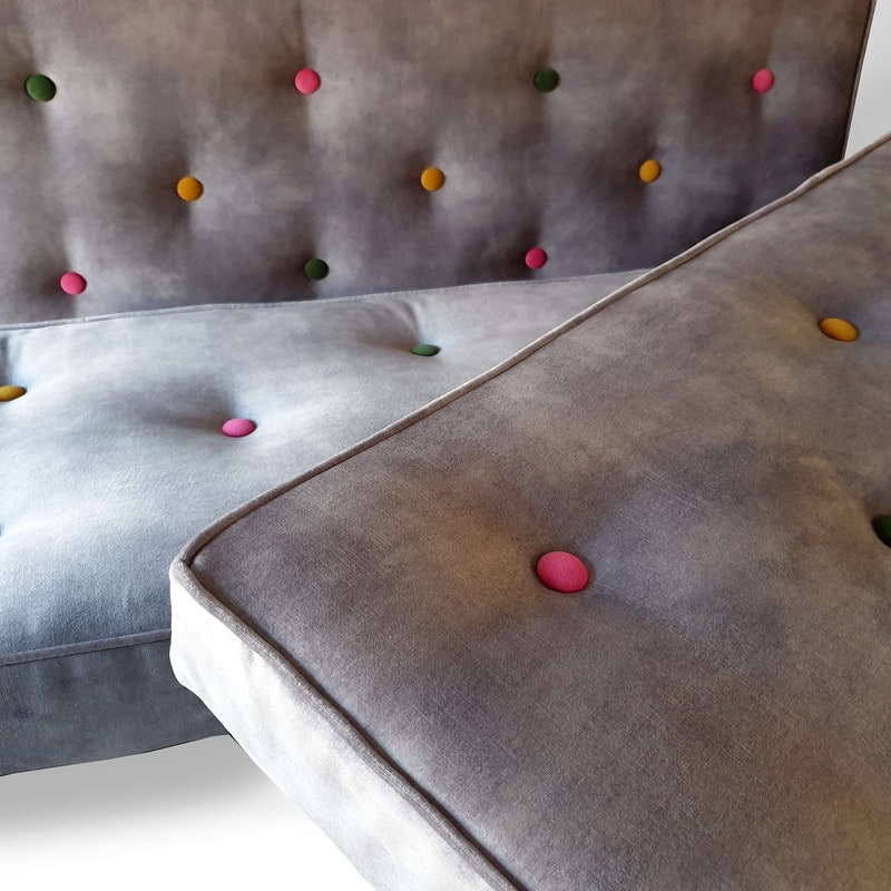 Button Cushion - Etsy UK