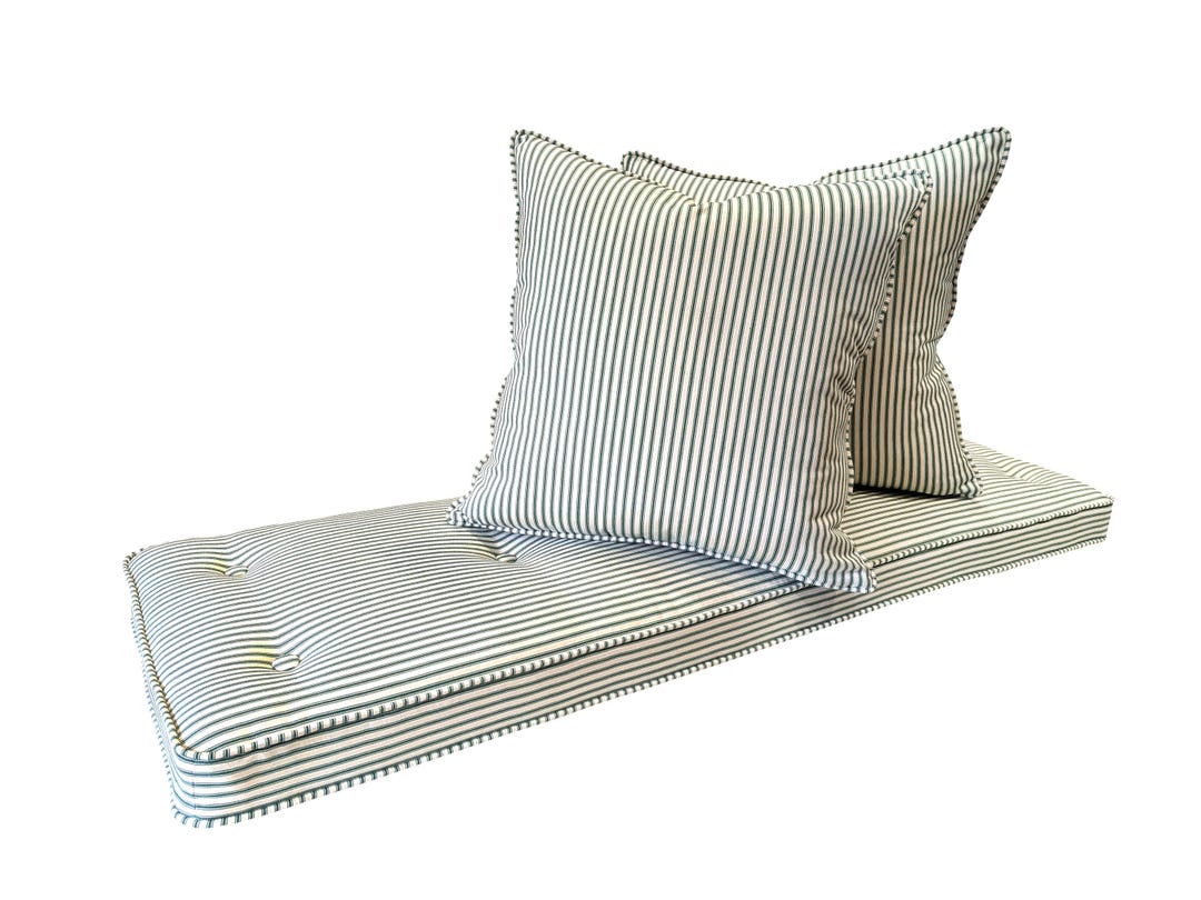 Bench Cushions Made to Order - Lots of Options for Finishes and Fabrics ...