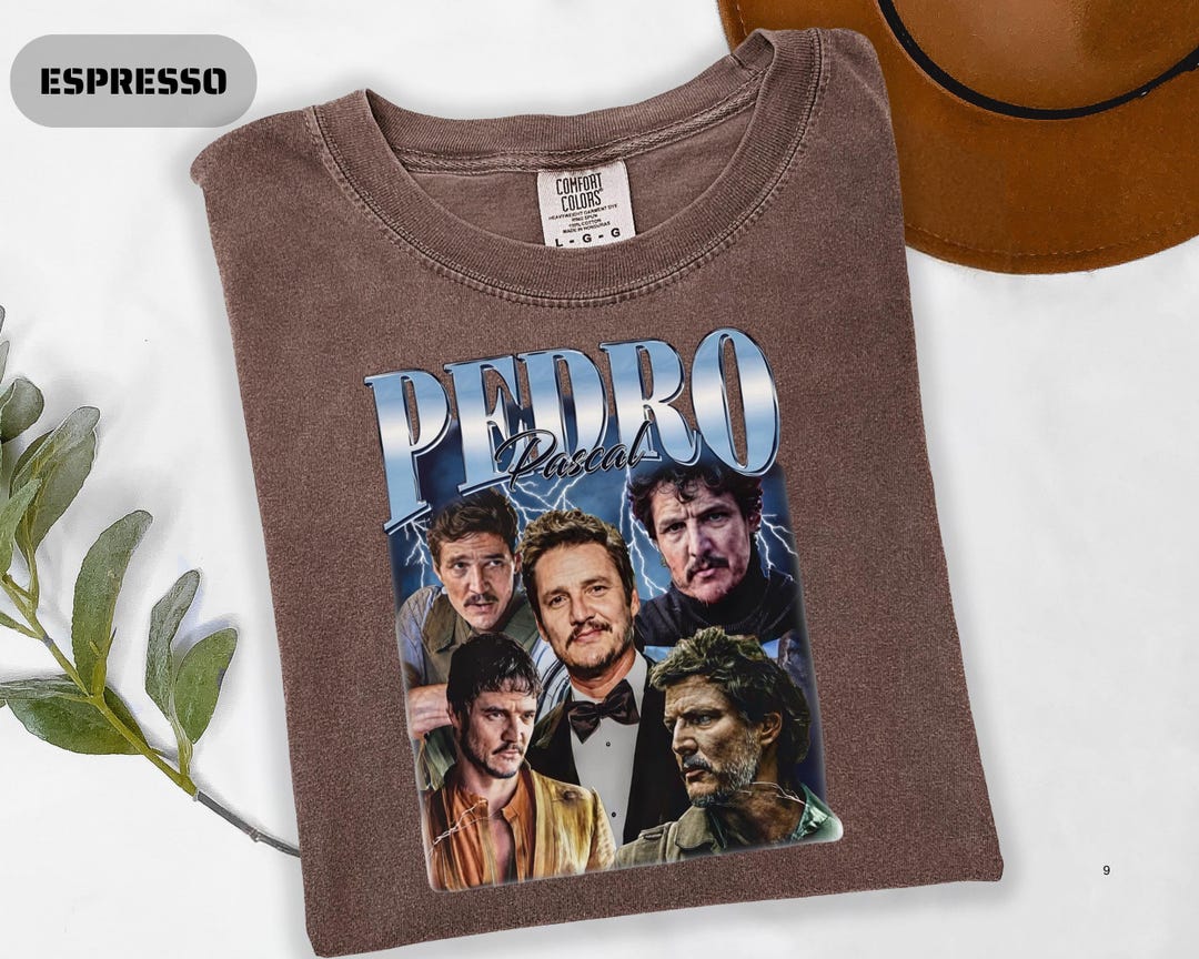 Comfort Colors Pedro Pascal Collage Shirt - Etsy