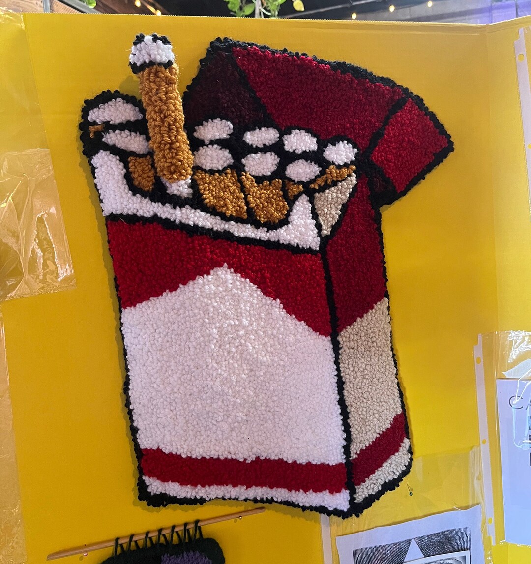 Cigarette Pack Rug - Etsy