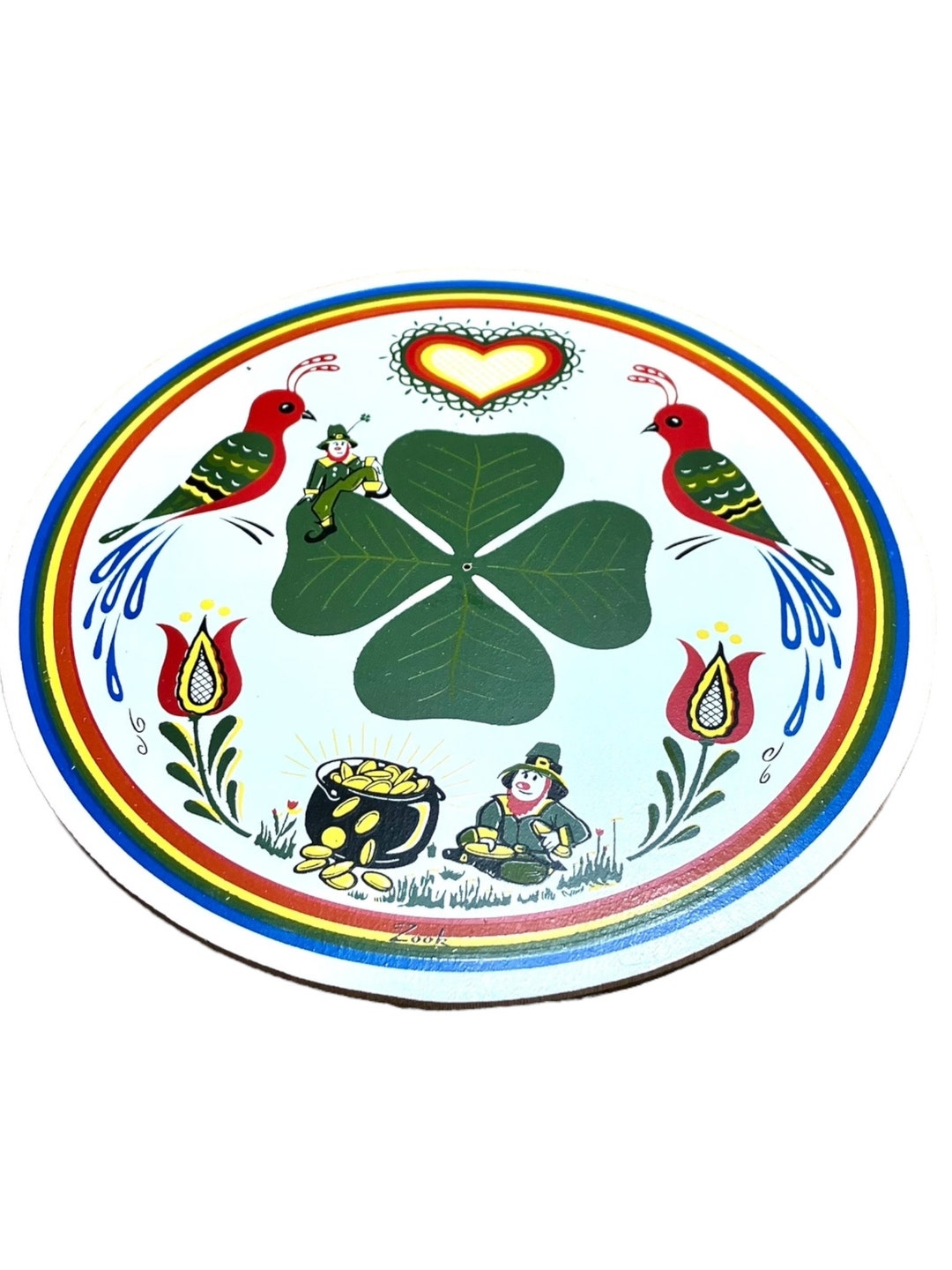 Hex Sign Pennsylvania Dutch 2 Distlefinks Irish Hex - Etsy